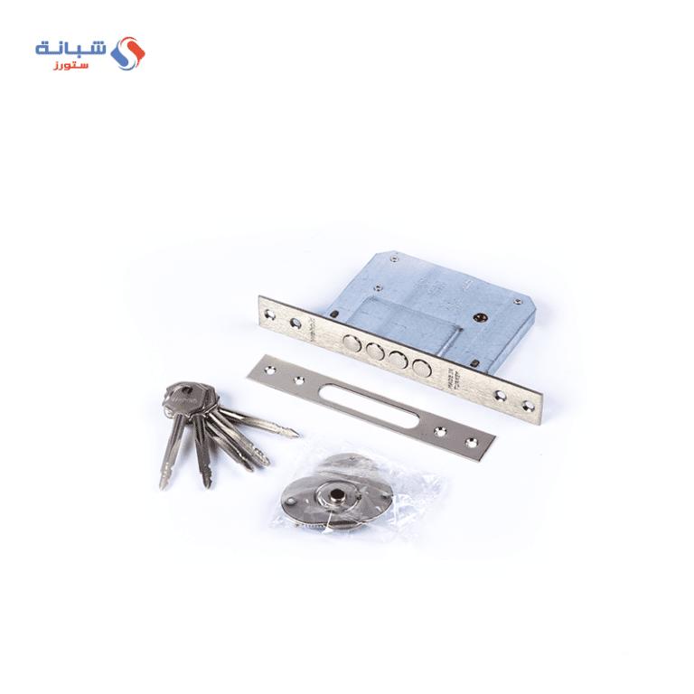 Lock Cali lock wrench 3 rails 5 nickel keys - Shabana Stores - شبانة ستورز
