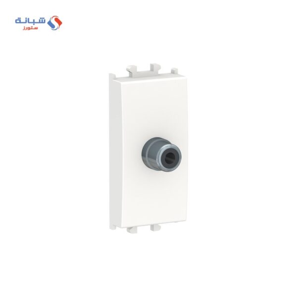 Schneider Modular Audio Socket Single Outlet-White - Shabana Stores ...