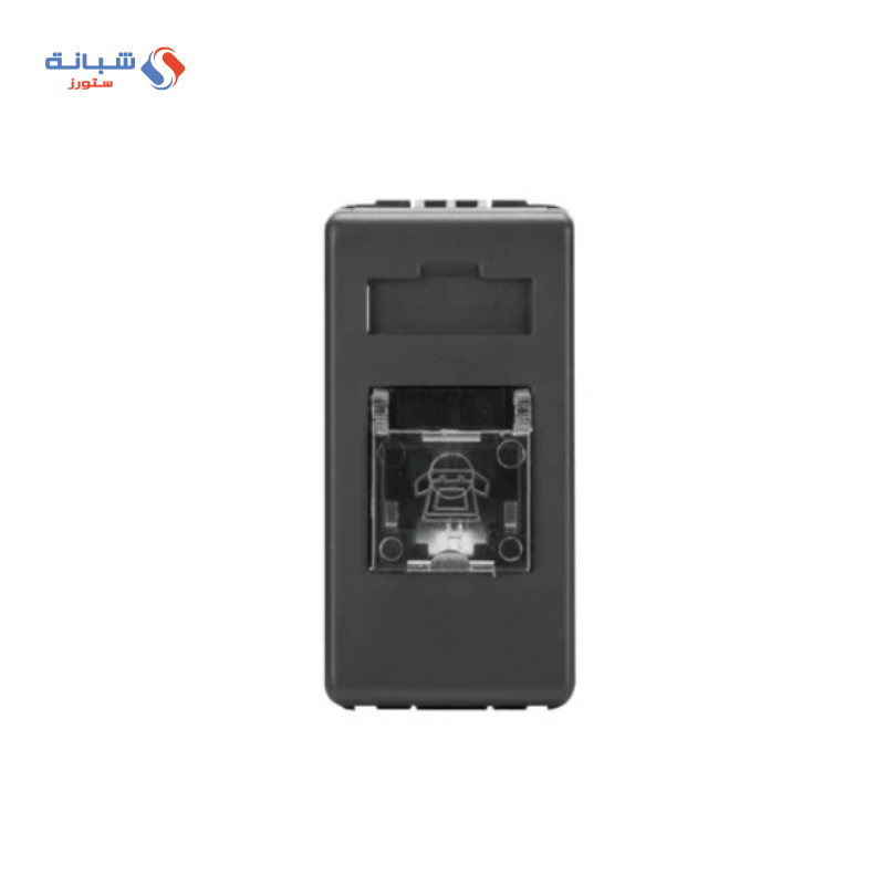 Bticino Matix Dish Socket-Black - Shabana Stores - شبانة ستورز