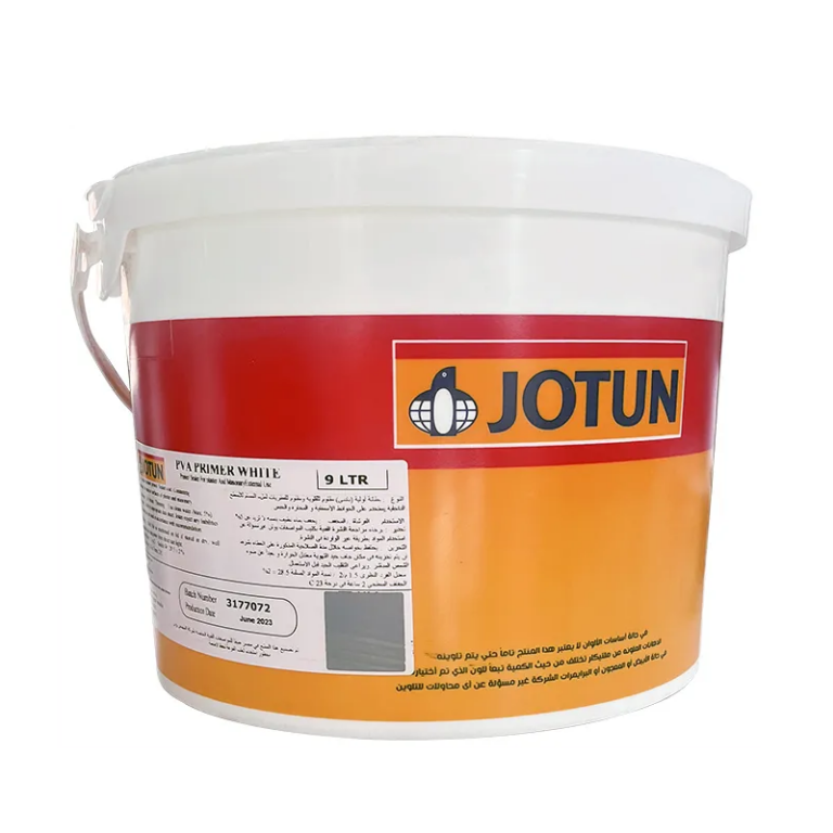 Jotun Sealer (PVA) Primer – 9 liter – White - Shabana Stores - شبانة ستورز
